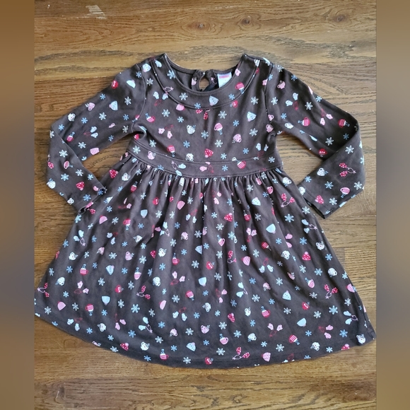 Gymboree | Dresses | Vtg Gymboree 5 Winter Fun Brown Play Dress | Poshmark